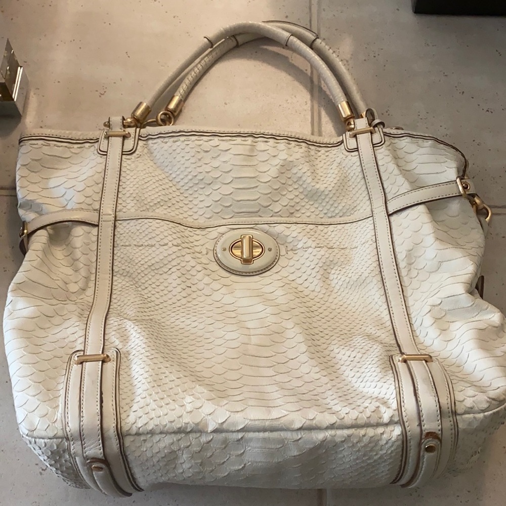 Coach 100% Authentic Audrey Special Edition Python Em… - Gem